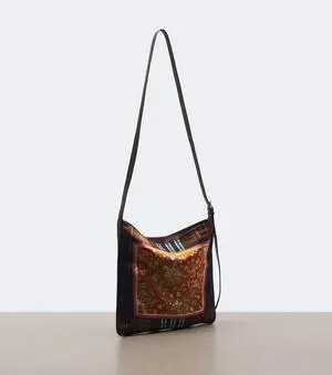 Dries Van Noten Medium Printed Shoulder Bag