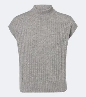 Eleventy Cashmere Sweater Vest - Grey