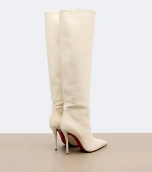 CHRISTIAN LOUBOUTIN Zependris Leather Knee-high Boots