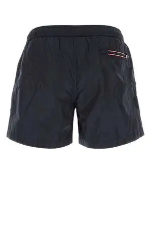 Moncler Navy Nylon Swimming Shorts
