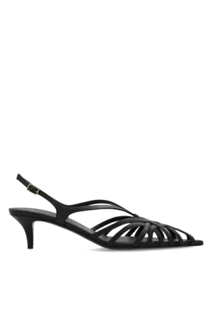 Balmain Leather Heeled Sandals