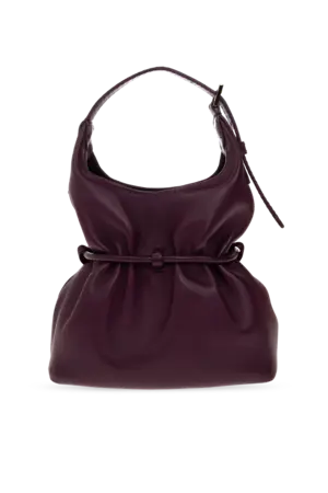 Balmain Leather ‘sphynx Mini’ Bag With Logo