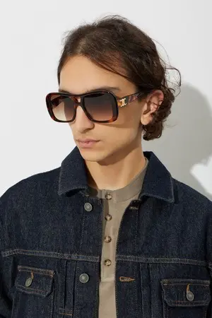 Celine Triomphe Havana’ Sunglasses