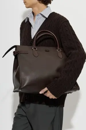 Valentino Garavani Leather Bag With Logo