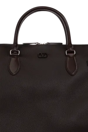 Valentino Garavani Leather Bag With Logo