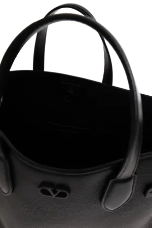 Valentino Garavani Leather Bag With Logo
