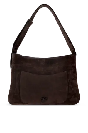 Valentino Garavani Suede Bag With Logo