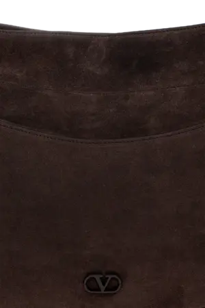 Valentino Garavani Suede Bag With Logo