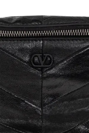 Valentino Garavani Leather Bag With Logo