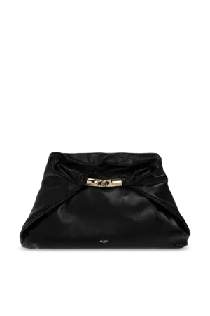 Balmain Dinner At 8 Medium’ Leather Bag - Black