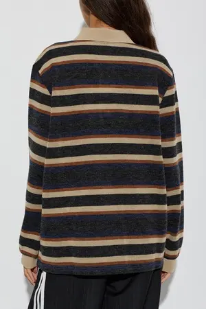 ADIDAS ORIGINALS Long Sleeve Polo - Multicolour