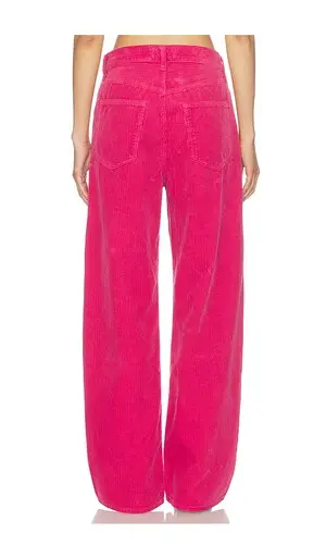 AGOLDE Low Curve Corduroy Jean In Pink
