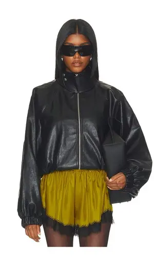 LOVERS AND FRIENDS Javadi Faux Leather Jacket
