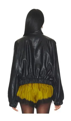 LOVERS AND FRIENDS Javadi Faux Leather Jacket