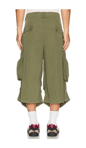 STRIKE OIL Oversized Cargo Shorts