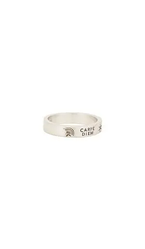 SERGE DENIMES Patriot Ring In Metallic