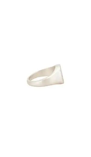 SERGE DENIMES St Christopher Ring In Metallic