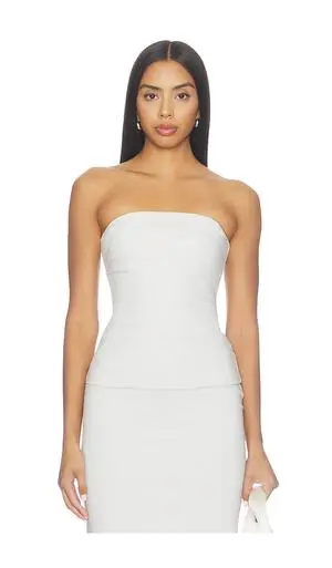 CAMILA COELHO Daniela Top - Grey
