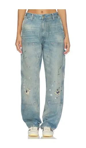 Free People X We The Free Emily Carpenter Jean In Blue
