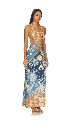 Free People Dazzled Set In Blue