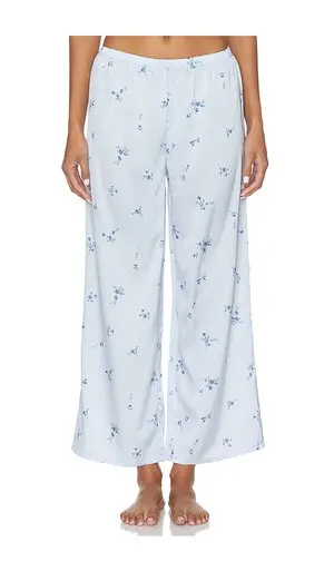 Flora Nikrooz Celeste Printed Stretch Charm Cami And Pant Set With Lace