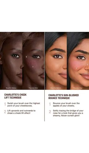 Charlotte Tilbury Airbrush Flawless Blush Blur - Forbidden Cherry