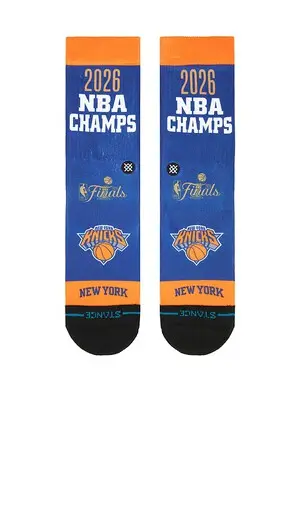 Stance Knicks 26 Champs Crew Socks