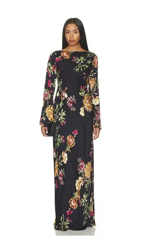 Hemant & Nandita Bias Maxi Dress