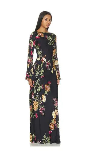 Hemant & Nandita Bias Maxi Dress