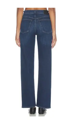 Citizens Of Humanity Palma Straight Long Jean In Blue - Pierre