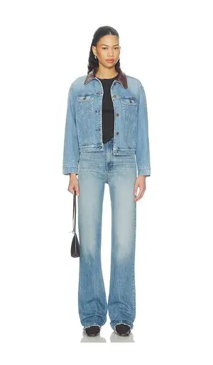 Citizens Of Humanity Skylar Denim Jacket In Blue - Sunlit