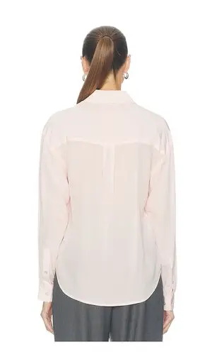 Ulla Johnson Lise Long Sleeve Blouse In Pink