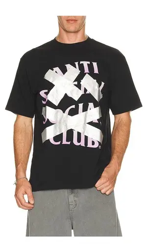 ANTI SOCIAL SOCIAL CLUB Cancelled Again Tee - Black
