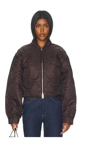 AGOLDE Iona Jacket In Brown