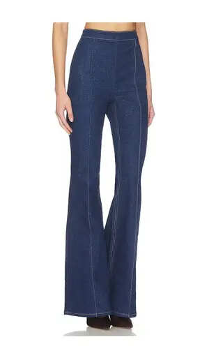 NADINE MERABI Charlotte Denim Trousers