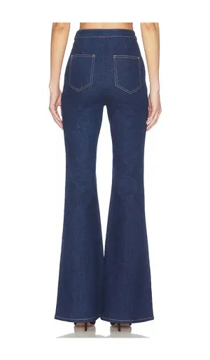 NADINE MERABI Charlotte Denim Trousers