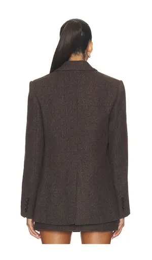 ELODIE THE LABEL Perrin Wool Blend Blazer