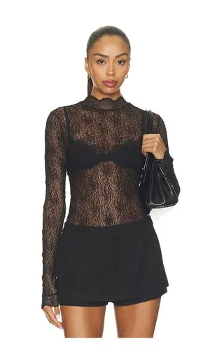 ELODIE THE LABEL Calais Lace Top