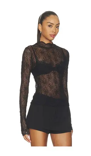 ELODIE THE LABEL Calais Lace Top