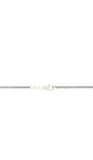 SERGE DENIMES Onyx Serpent Necklace In Metallic