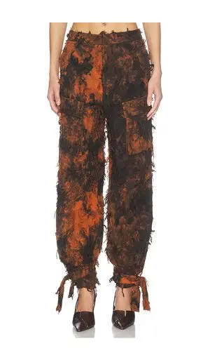 KIM SHUI Burnt Orange Pant