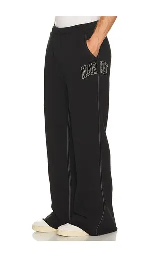 MARKET Big Stitch Open Leg Sweatpants
