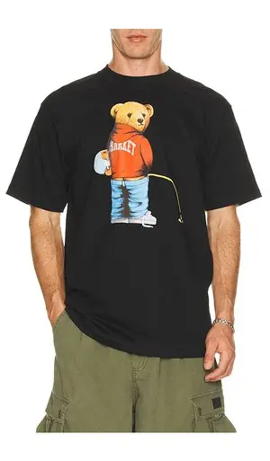 MARKET Trouble Making Bear Tee - Black