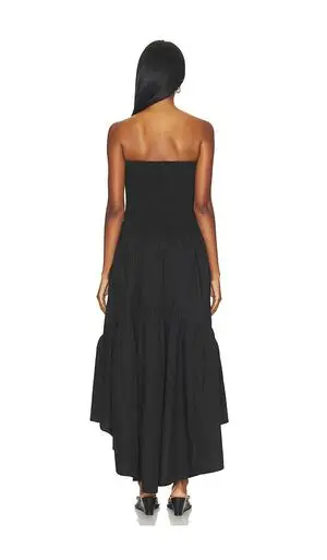 Susana Monaco Poplin Tube High Low Dress