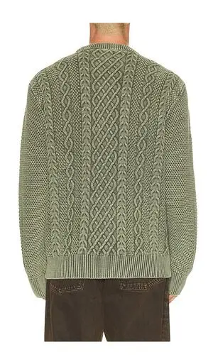 DARK SEAS Big Sur Sweater In Green