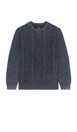DARK SEAS Big Sur Sweater In Blue