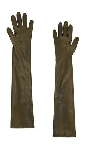 Zimmermann Leather Long Gloves