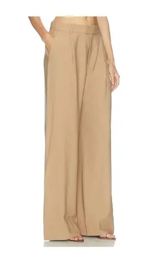 NONCHALANT LABEL Alexis Trouser In Brown