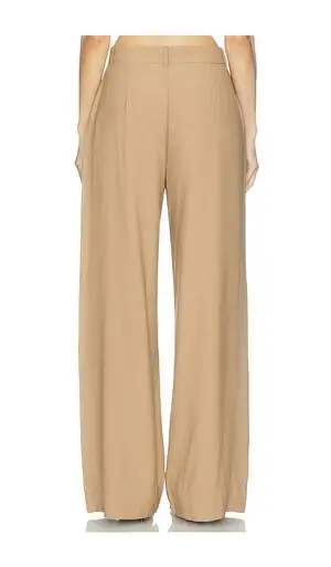 NONCHALANT LABEL Alexis Trouser In Brown