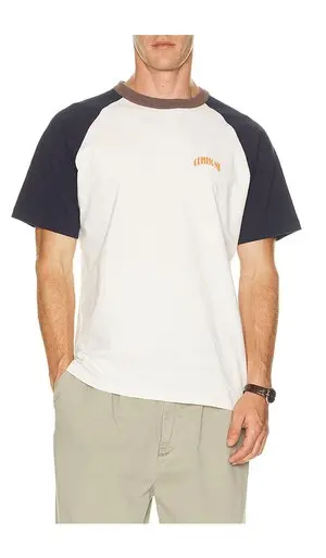 EDMMOND STUDIOS Home Run Tee In White